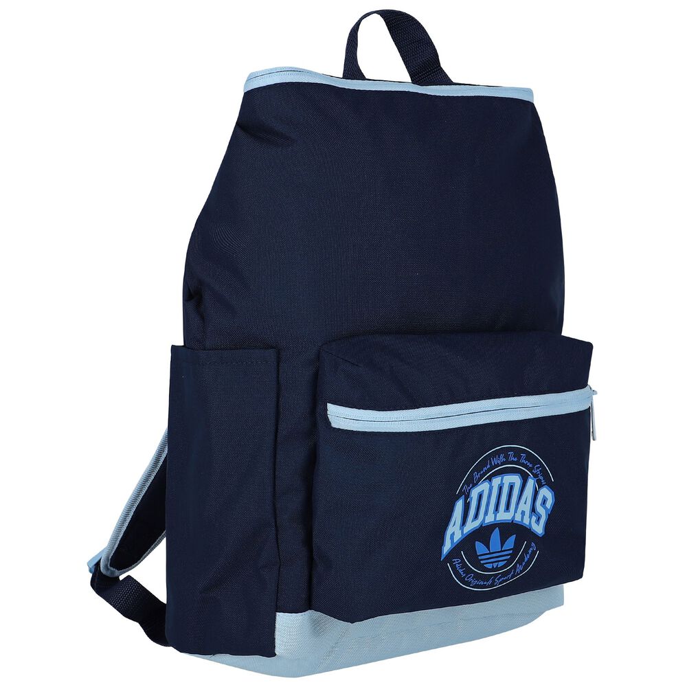 adidas Originals Navy Blue Logo Backpack | Junior Couture QA