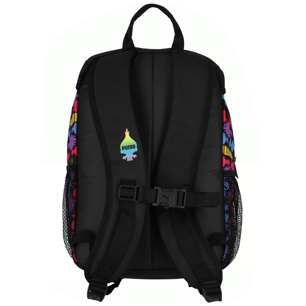 Puma Girls Black Trolls Logo Backpack | Junior Couture QA