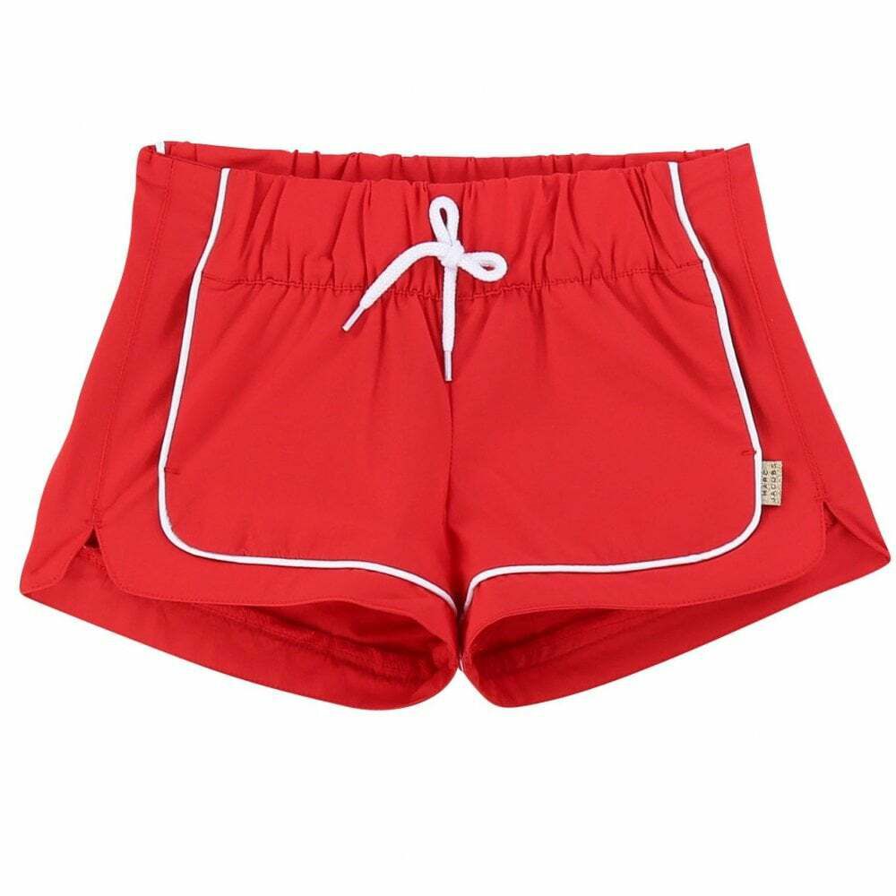 MARC JACOBS Girls Red & White Shorts | Junior Couture QA